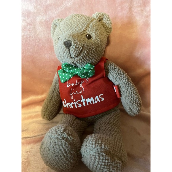 Hanny Girl Productions | Toys | The Message Bear Teddy Bear Red Shirt ...